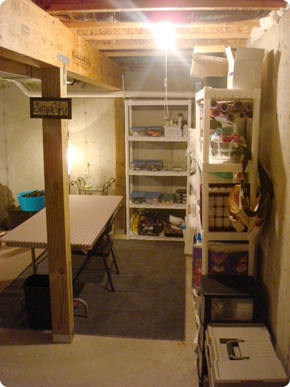 Basement Craft Area Ideas - Openbasement